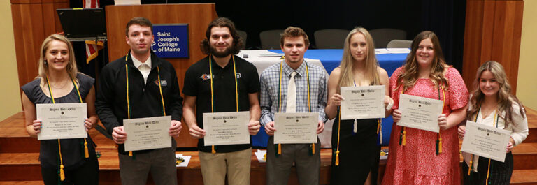 Congratulations new academic honor society members! - mySJC Dashboard