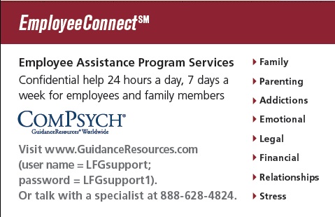 Employee Assistance Program - mySJC Dashboard
